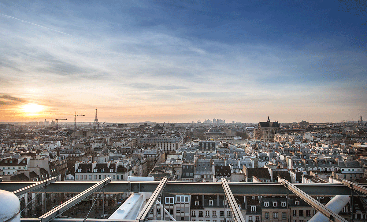 Le Georges: restaurante no Pompidou com vista de Paris | Bem in Paris